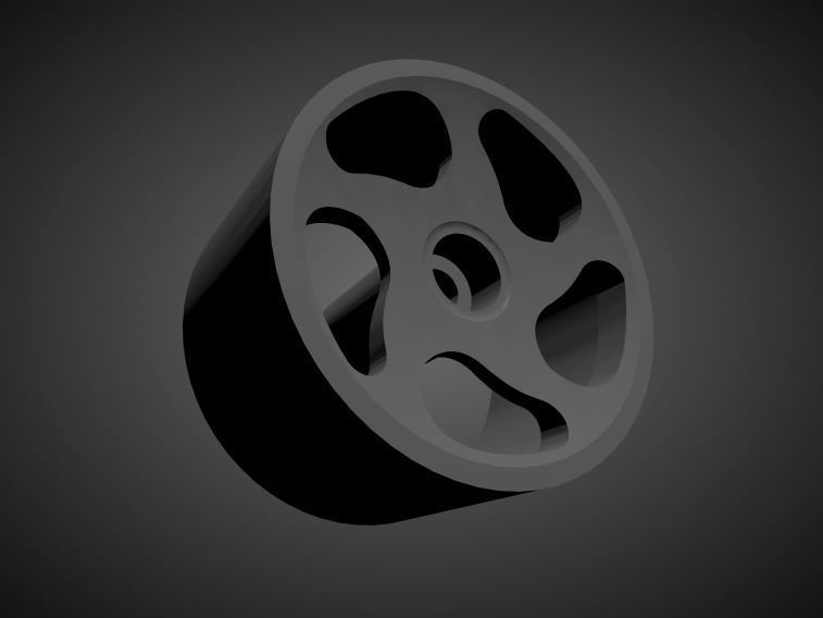 WCI CC10 rims with Brakes and tires for Hot Wheels 3D model 3D ...