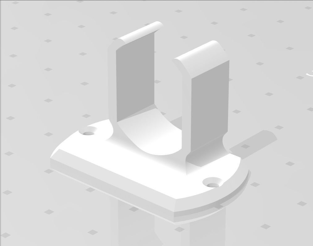 Toy Motor Brackets 3D model 3D printable | CGTrader