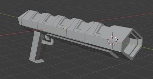 3D model scifi-weapon VR / AR / low-poly | CGTrader