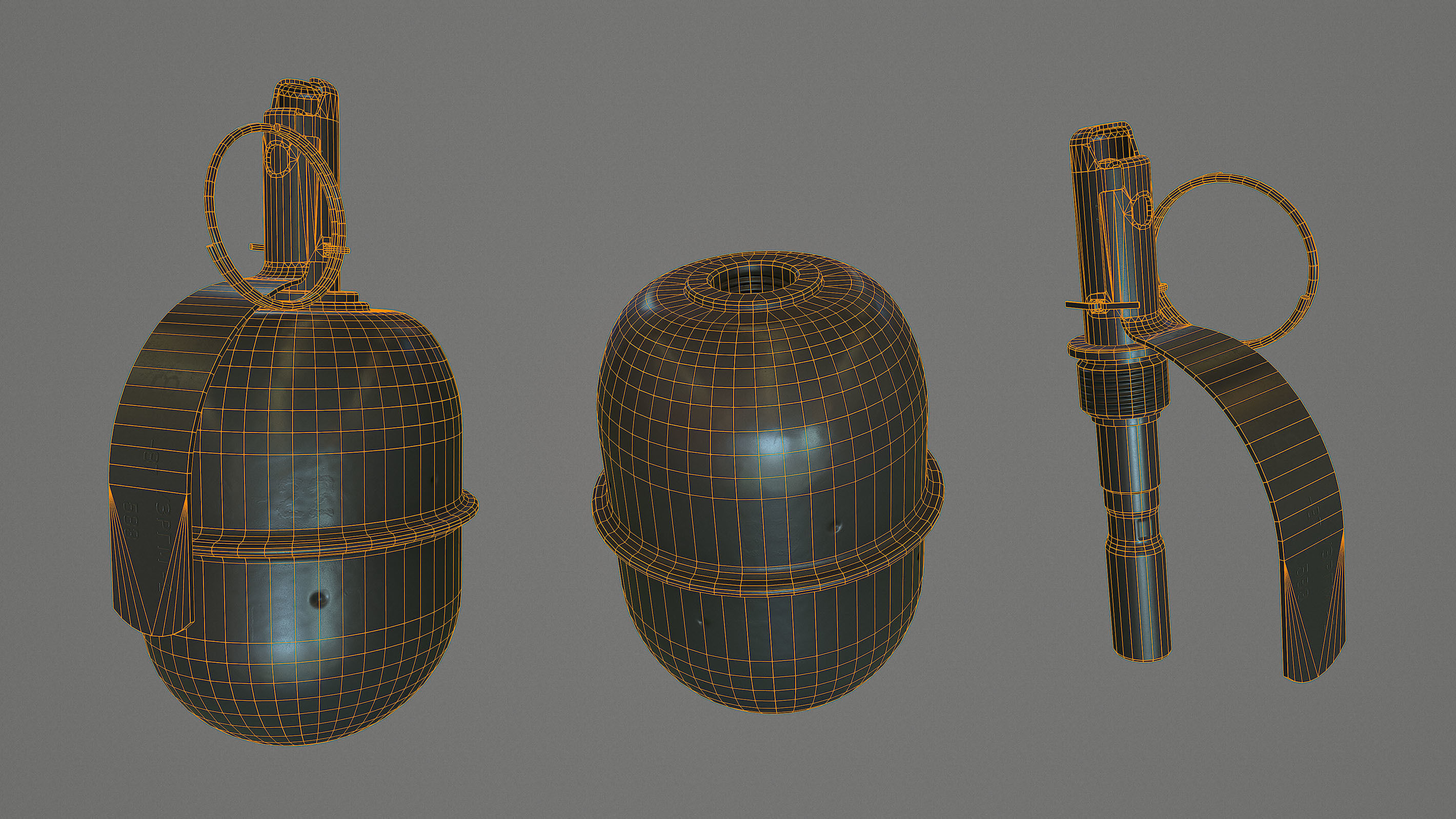 3D model RGD5 Hand Grenade VR / AR / low-poly | CGTrader