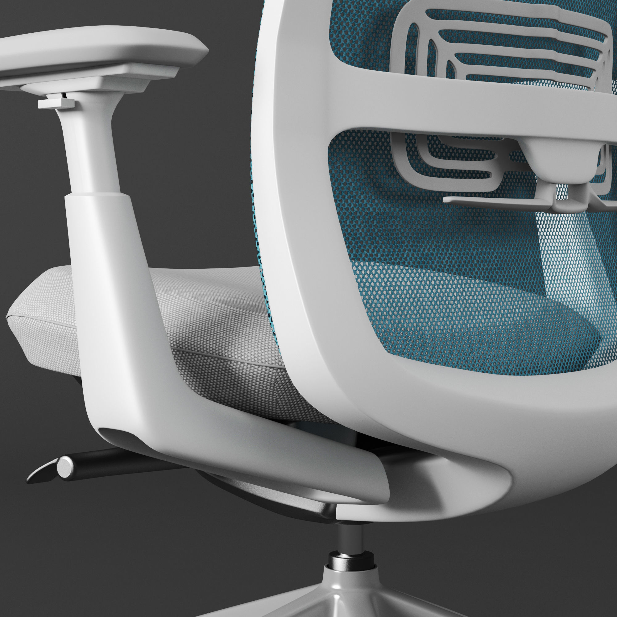 Haworth Soji Task Chair 3D model | CGTrader