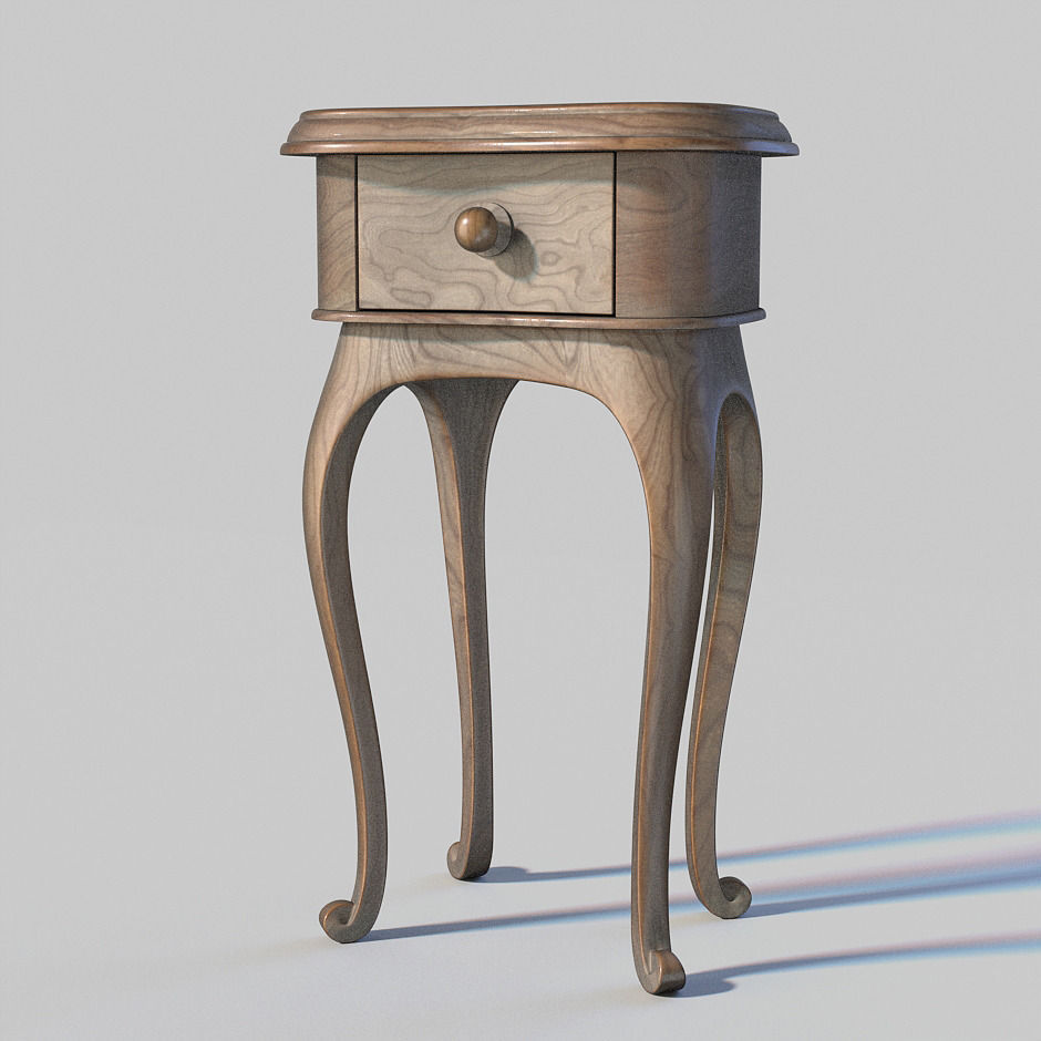 Antique console 3D model | CGTrader