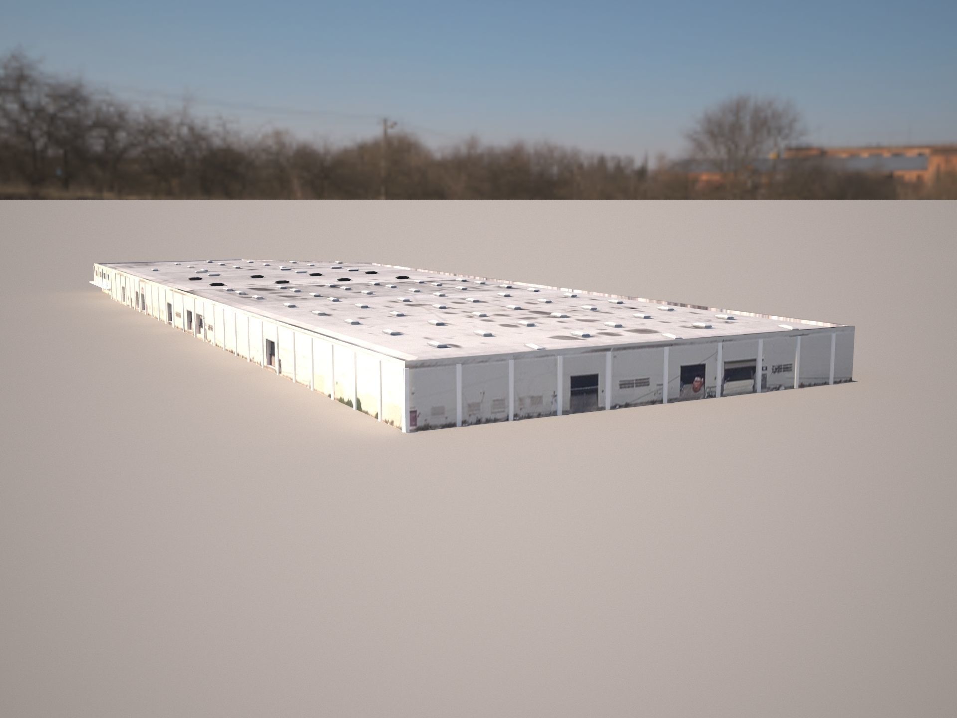 3d Entourage Buildings Context 3D model | CGTrader