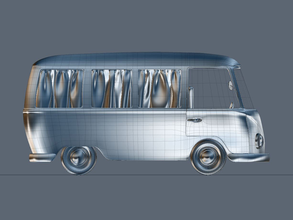 van 3d model 3D model | CGTrader