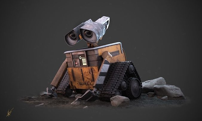 3D model Wall-e 3D model wall - e VR / AR / low-poly | CGTrader