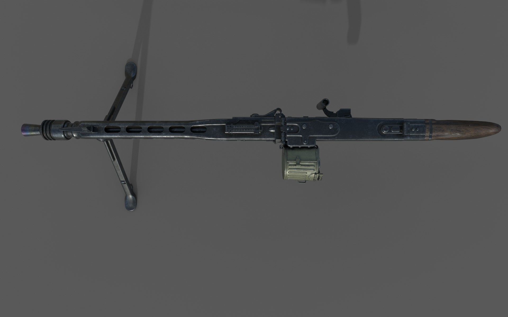3D model MG-42 world war ii machine gun VR / AR / low-poly | CGTrader