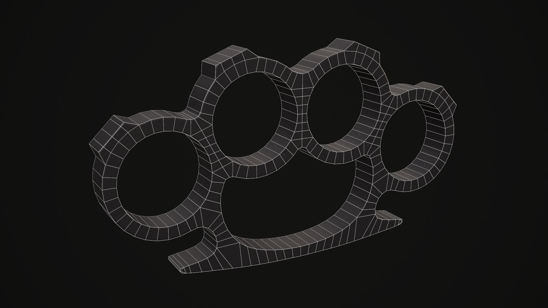 3D model Brass Knuckles VR / AR / low-poly | CGTrader