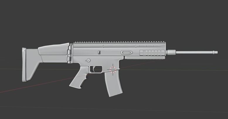 3D model SCAR AR VR / AR / low-poly | CGTrader
