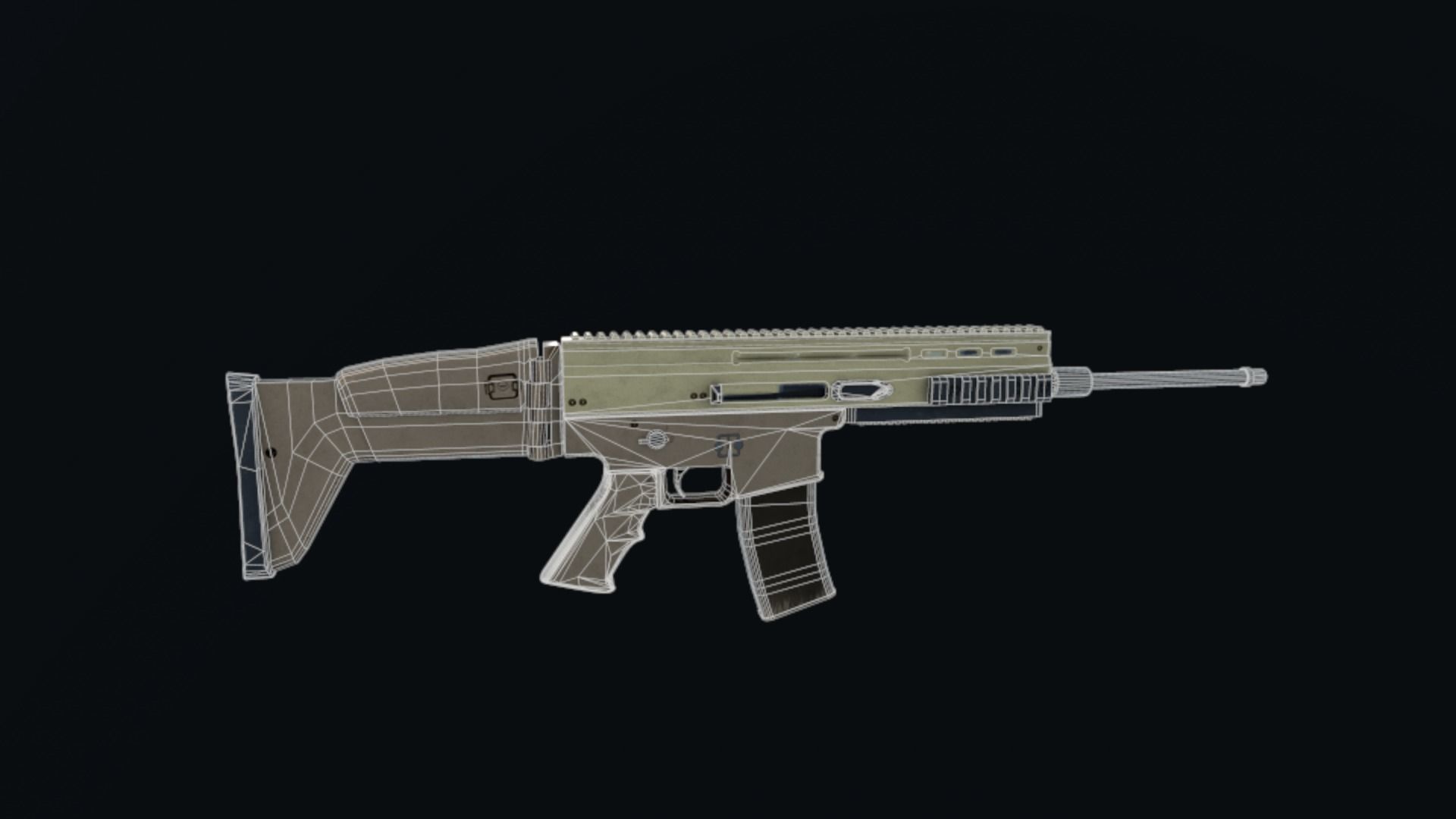 3D model SCAR AR VR / AR / low-poly | CGTrader