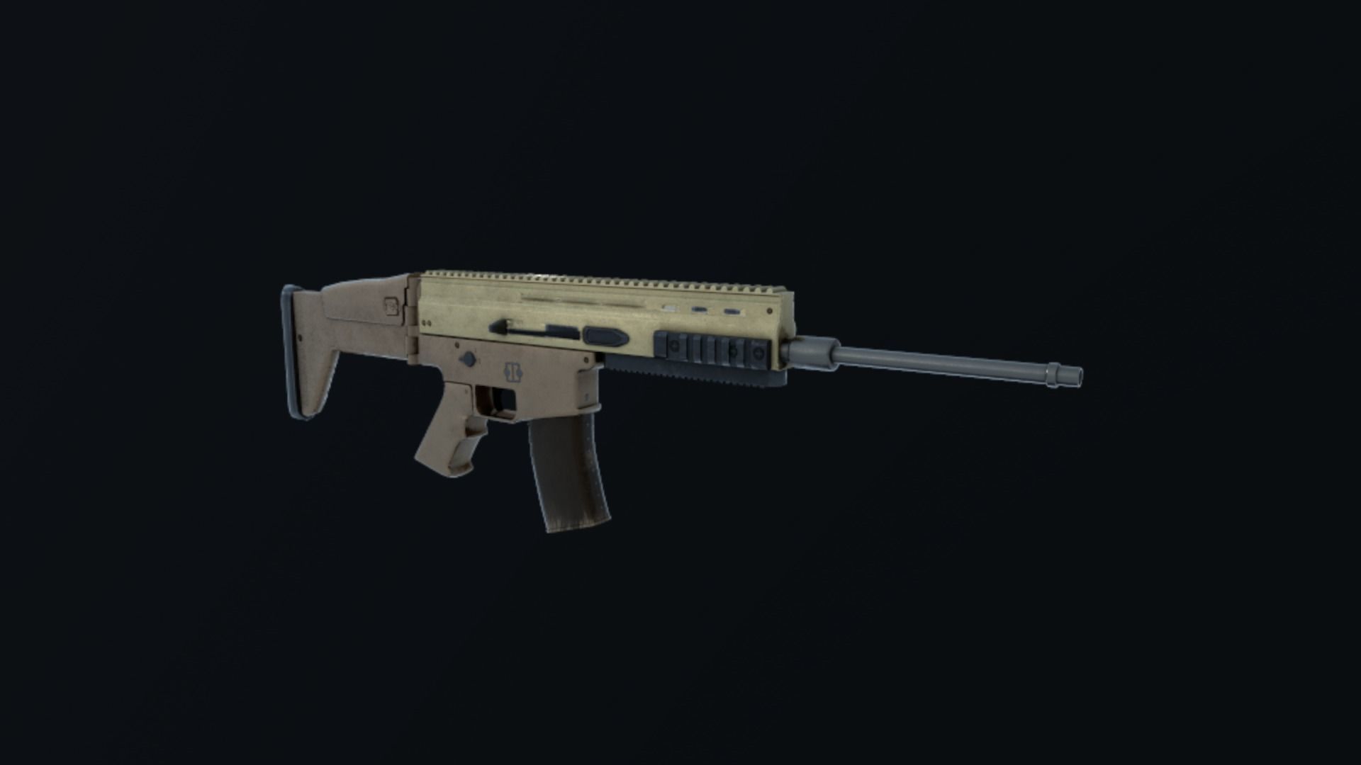 3D model SCAR AR VR / AR / low-poly | CGTrader