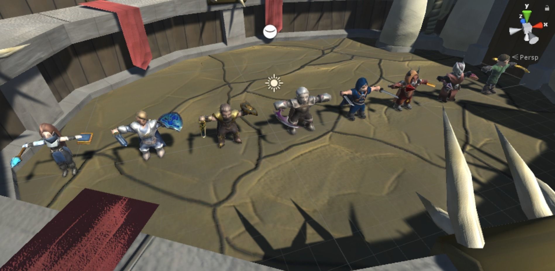 3D model Mini Gladiators Pack VR / AR / low-poly | CGTrader