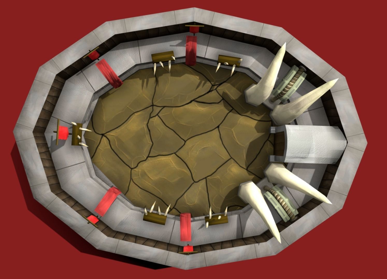 3D model Mini Gladiators Pack VR / AR / low-poly | CGTrader