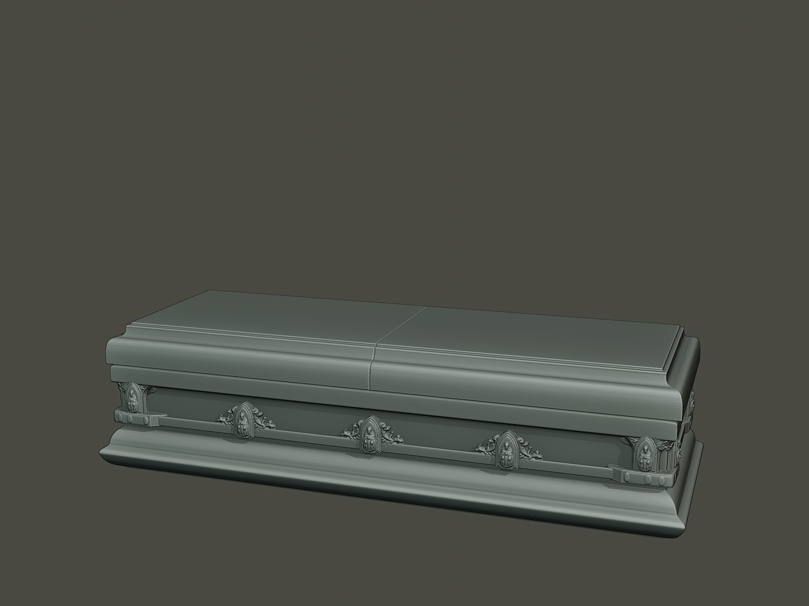 Coffin Model free 3D model 3D printable | CGTrader