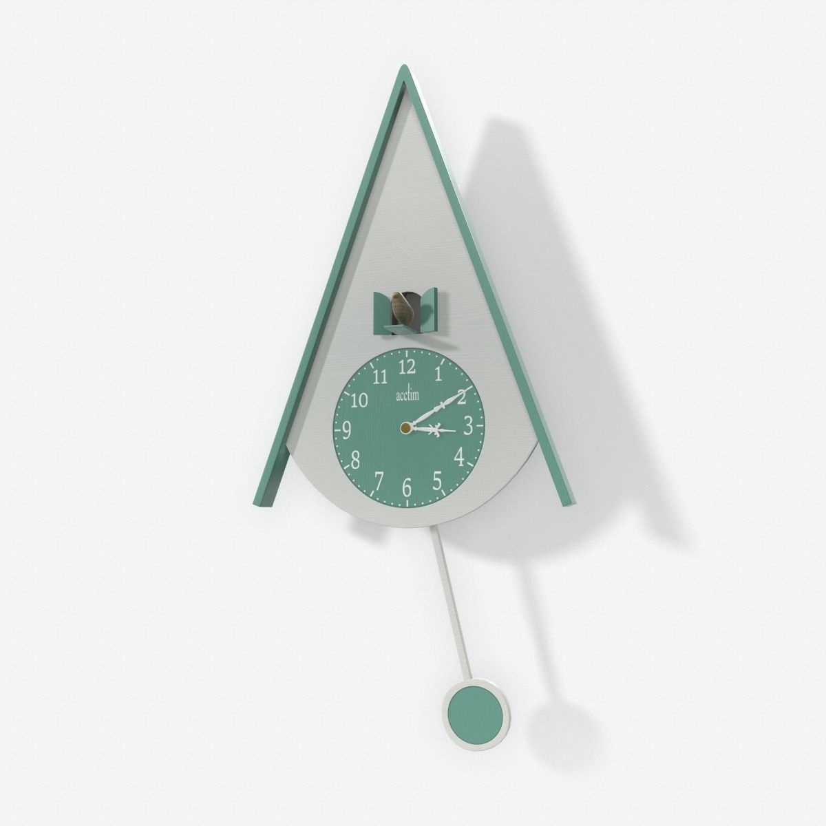 Animated Contemporary Cuckoo Clock 3D model animated | CGTrader