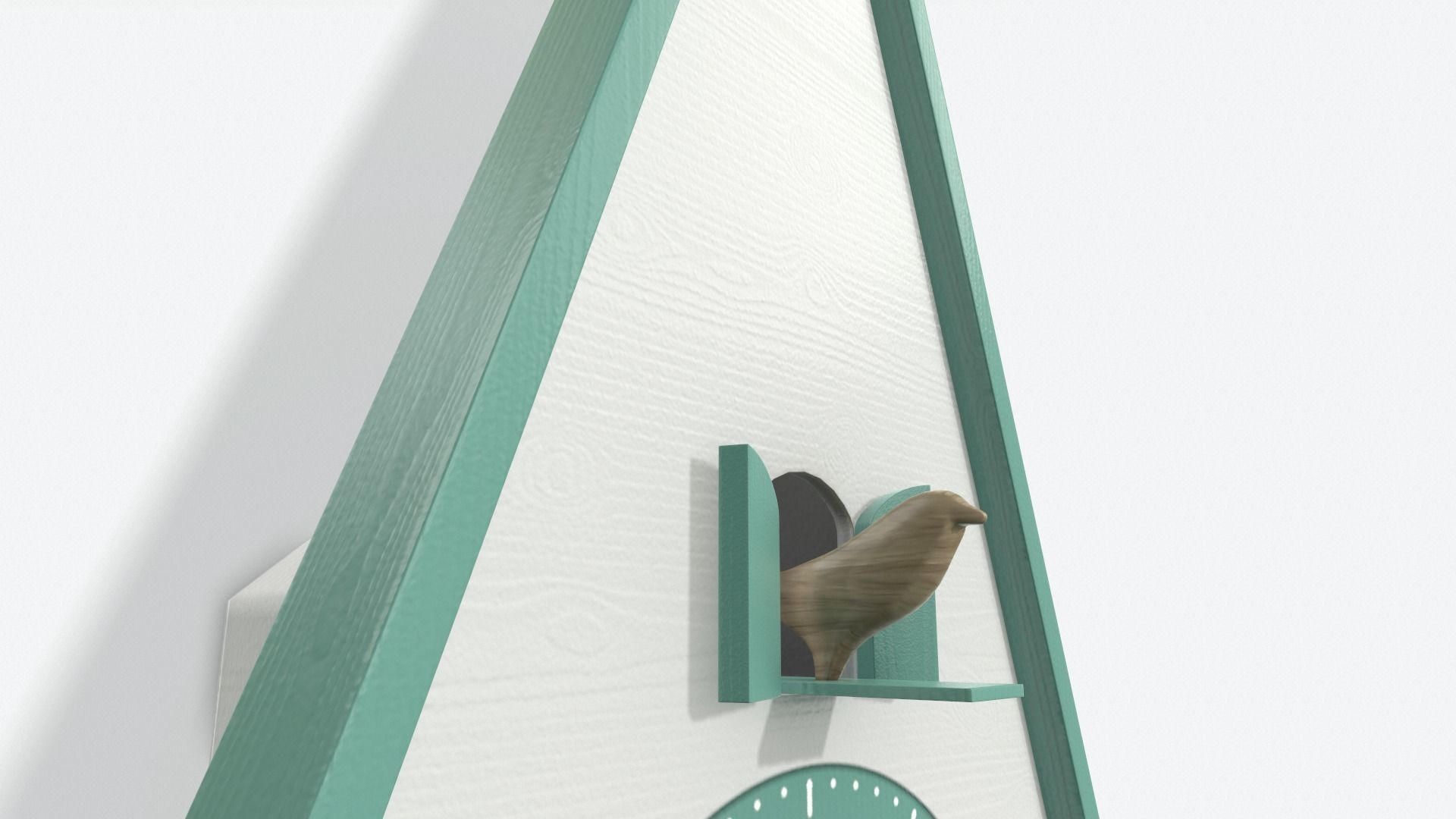 Animated Contemporary Cuckoo Clock 3D model animated | CGTrader