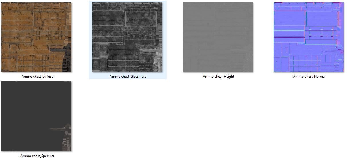 3D model Ammo Crate - PBR VR / AR / low-poly | CGTrader