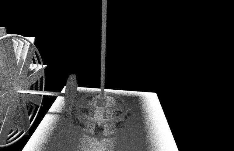 Water Powered Clock Tower Gear Assembly 3D model | CGTrader