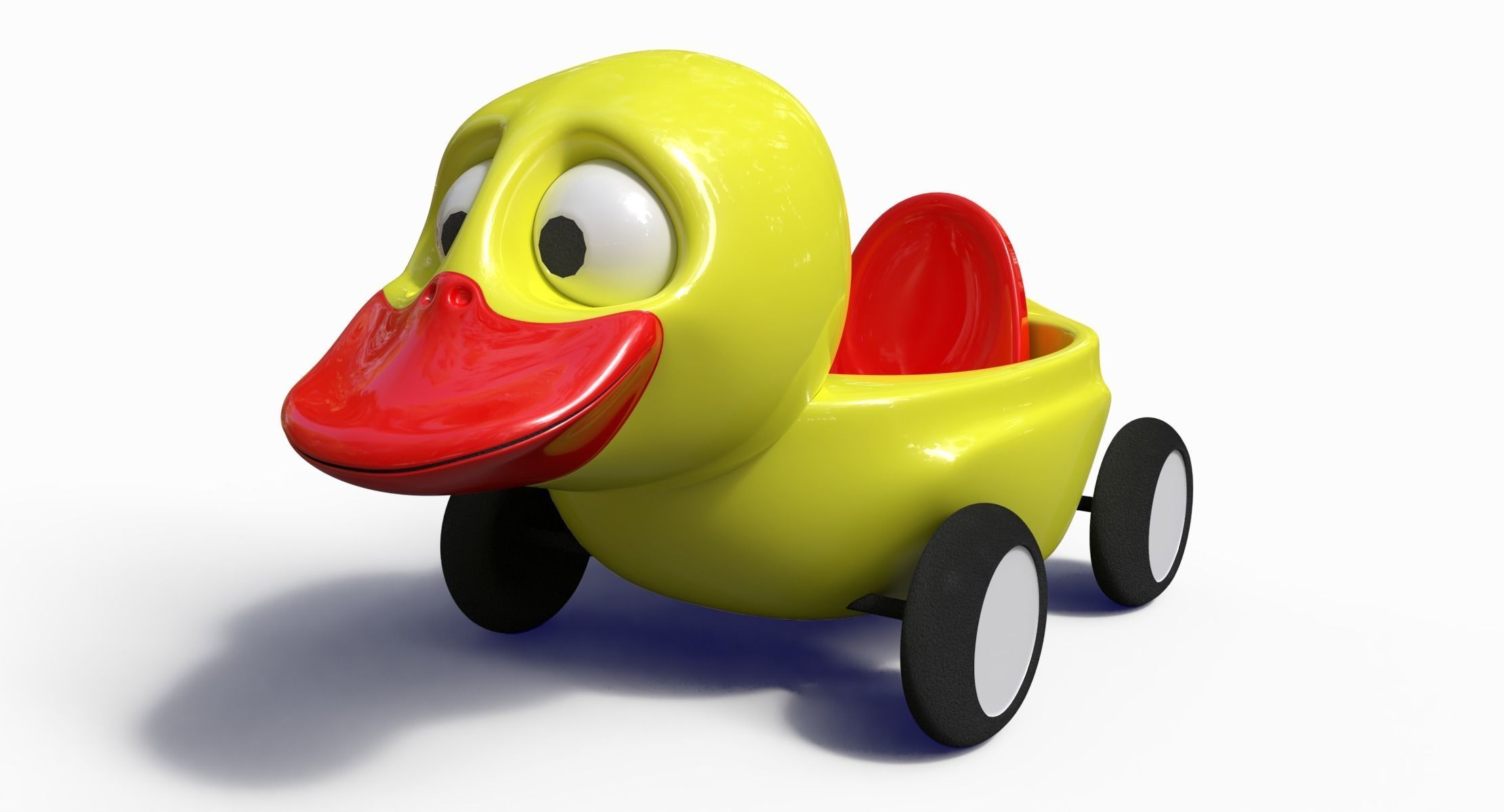 Duck car 3D model | CGTrader
