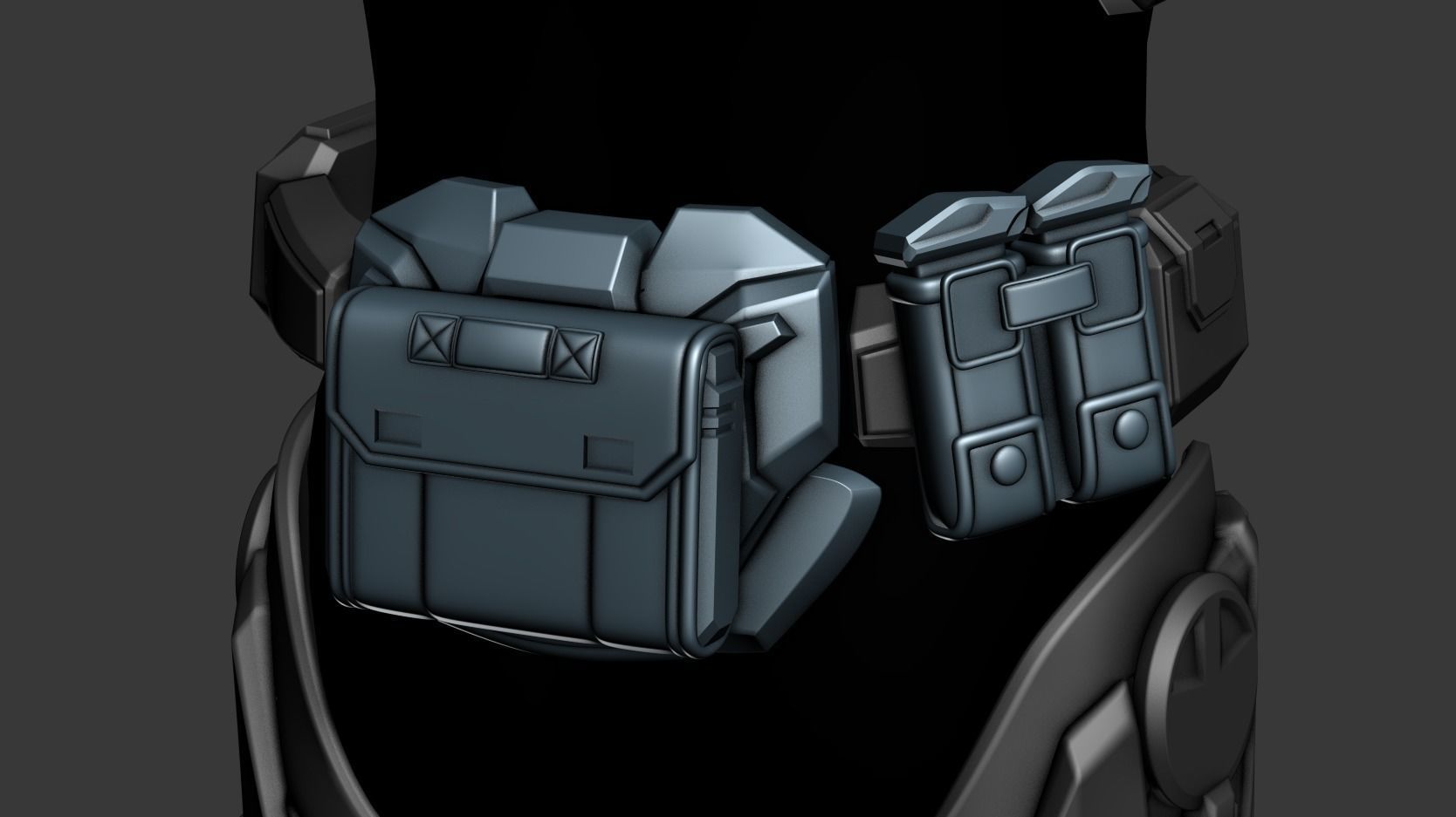 Modular Reach Tactical Recon Chestplate Wearable 3D Print File 3D model ...