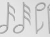 Musical notes symbols characters 3D model 3D printable | CGTrader
