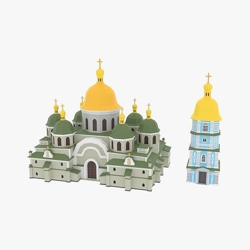 3D model Christian Church01 3D Model VR / AR / low-poly | CGTrader