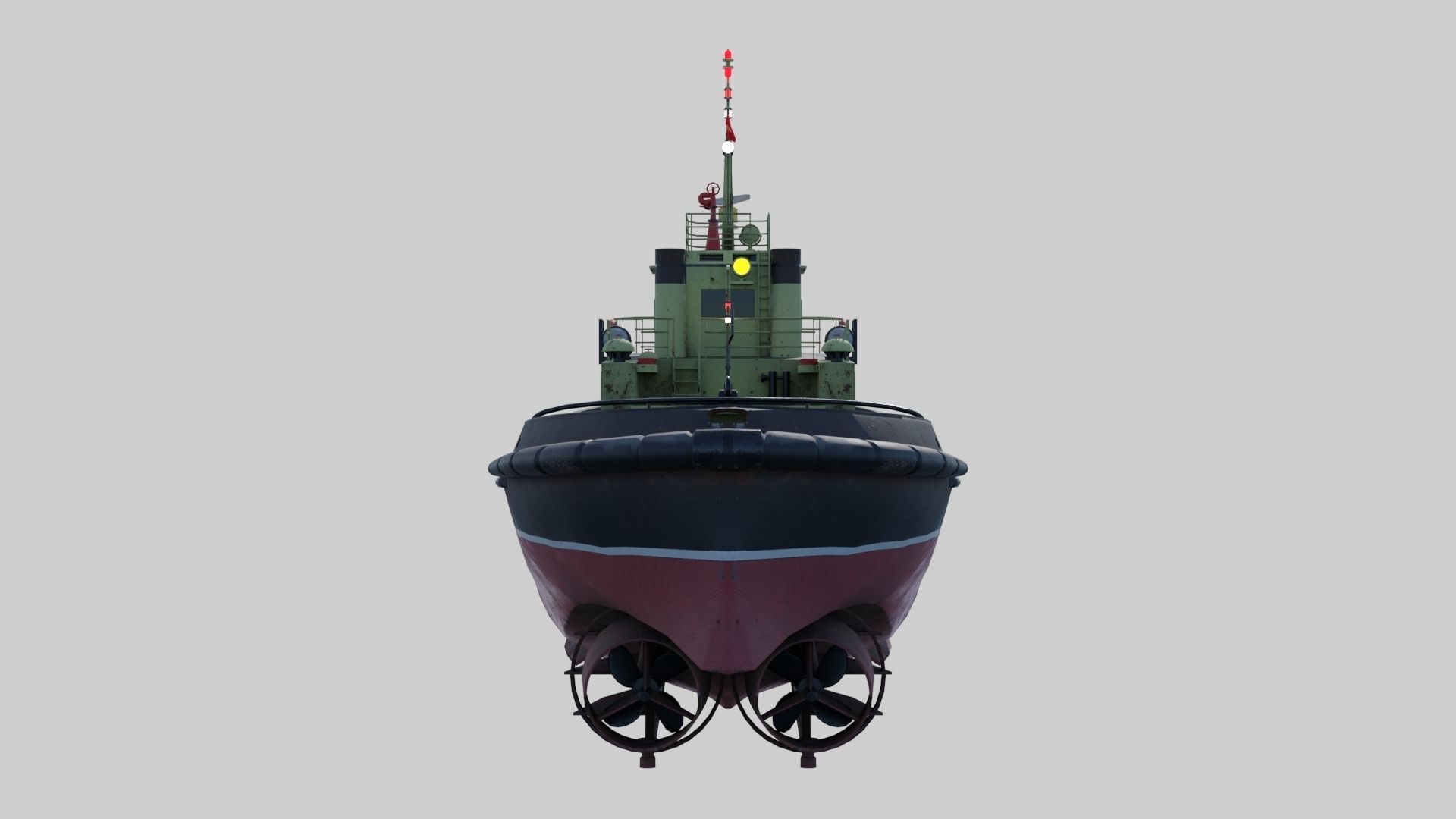 3D model Tugboat project 498 VR / AR / low-poly | CGTrader