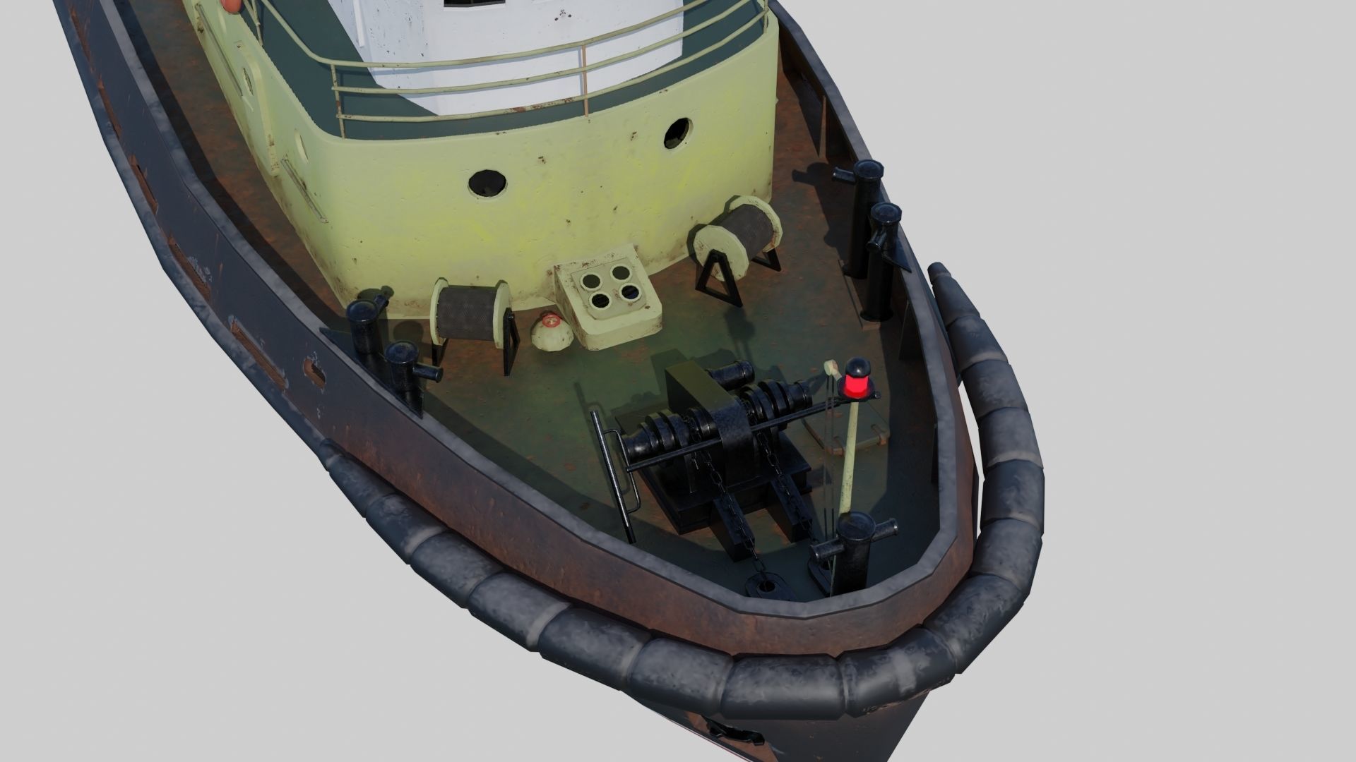 3D model Tugboat project 498 VR / AR / low-poly | CGTrader