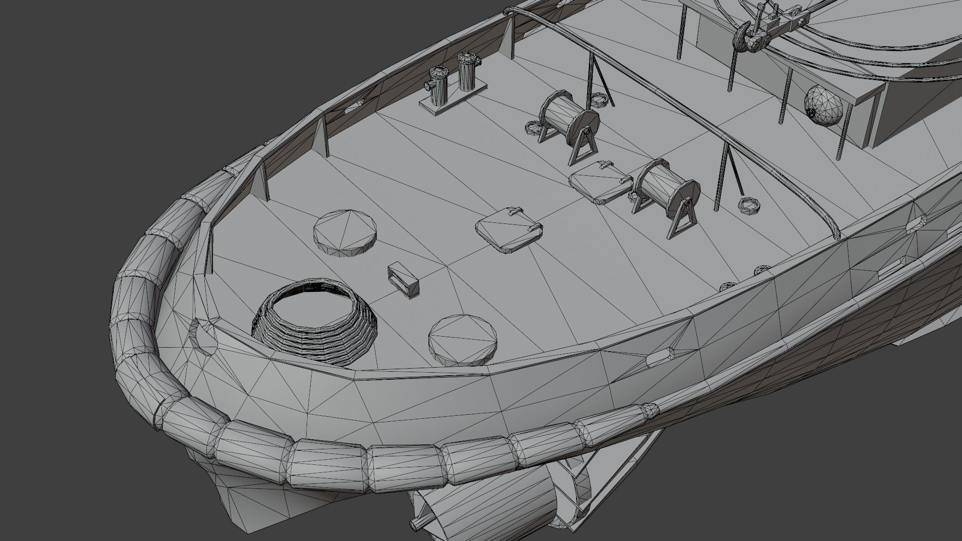 3D model Tugboat project 498 VR / AR / low-poly | CGTrader