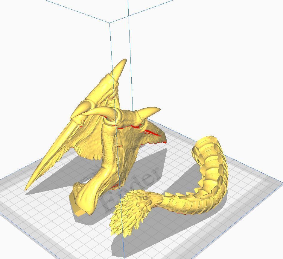 Teostra - Monster Hunter - 3D Fan Art - 3D model 3D printable | CGTrader
