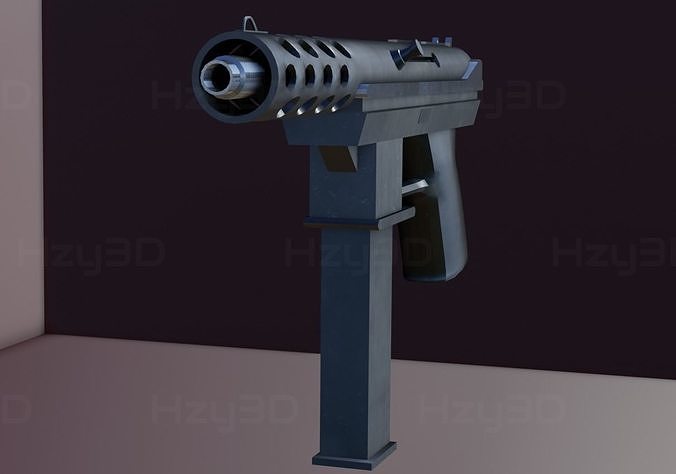 Tec 9 Pistol 3D model | CGTrader