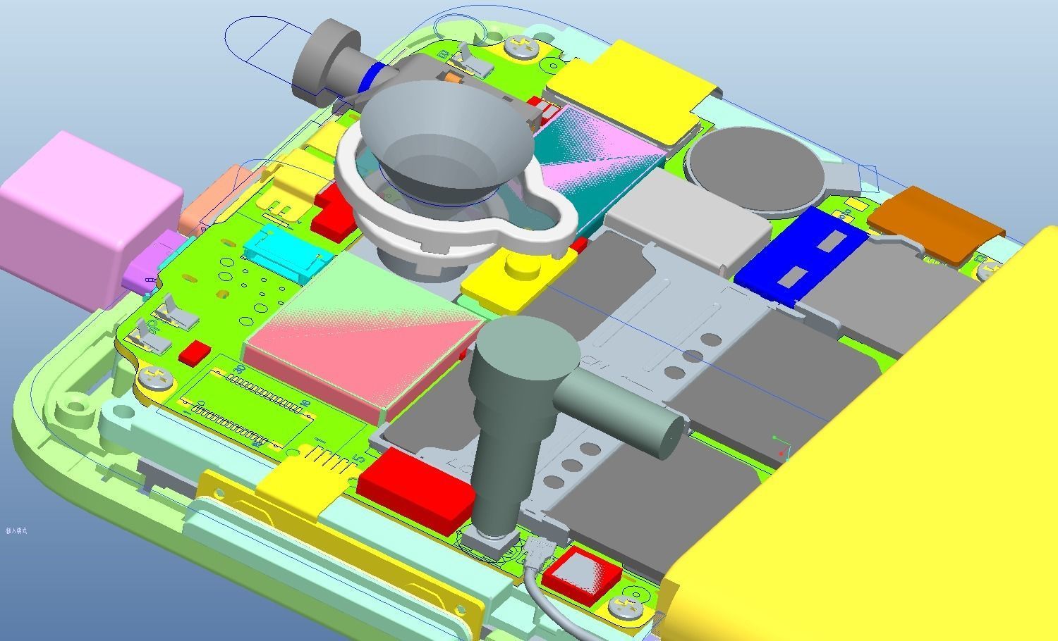 Xiaomi S5 mobile phone structure drawing 3D model | CGTrader