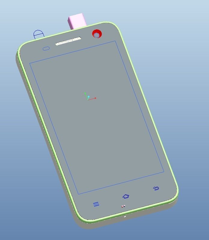Xiaomi S5 mobile phone structure drawing 3D model | CGTrader