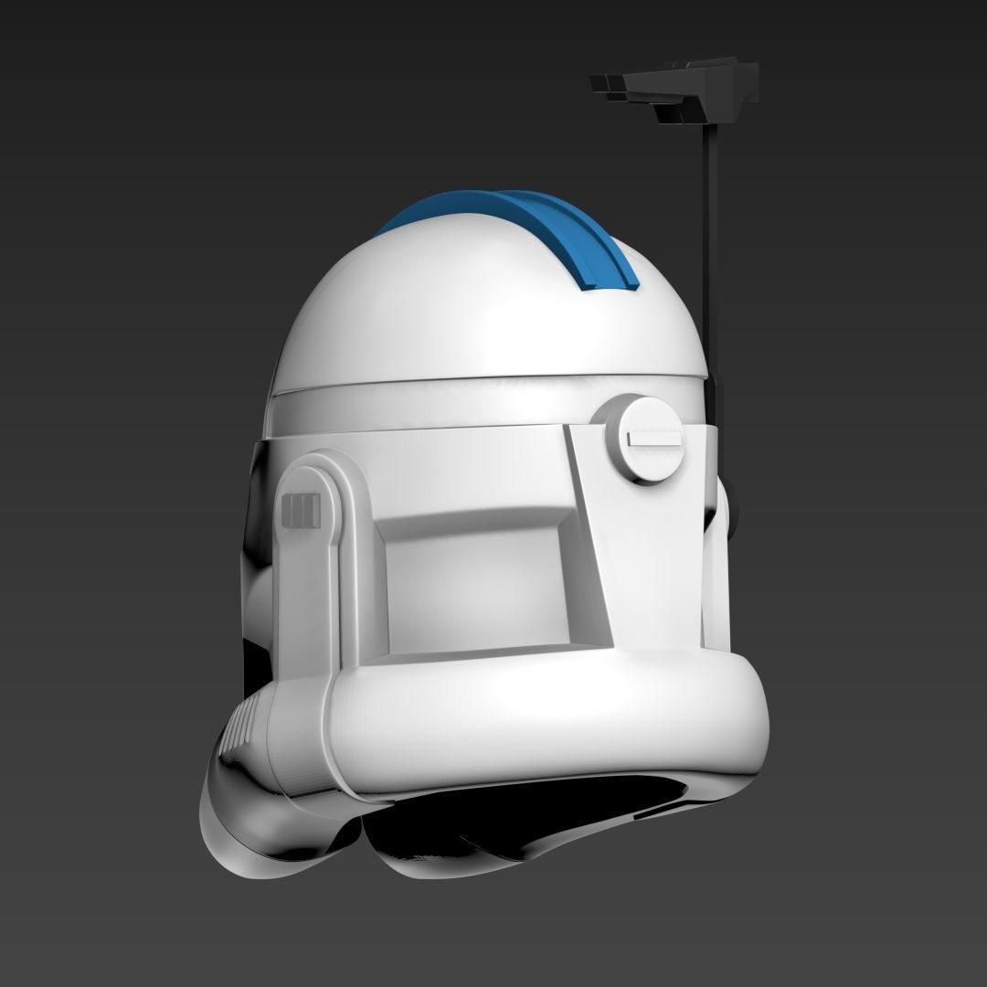 Star Wars Clone ARC Trooper Phase II Fives Helmet Cosplay 3D model 3D ...
