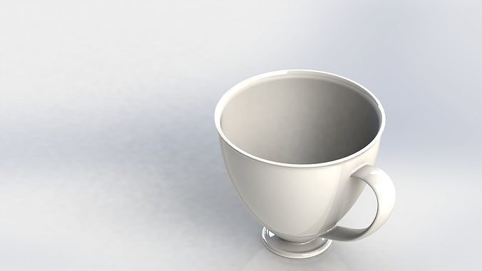 Teacup 2 3D model | CGTrader