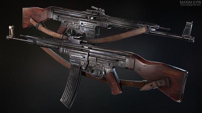 STG - 44 Sturmgewehr free VR / AR / low-poly 3D model | CGTrader