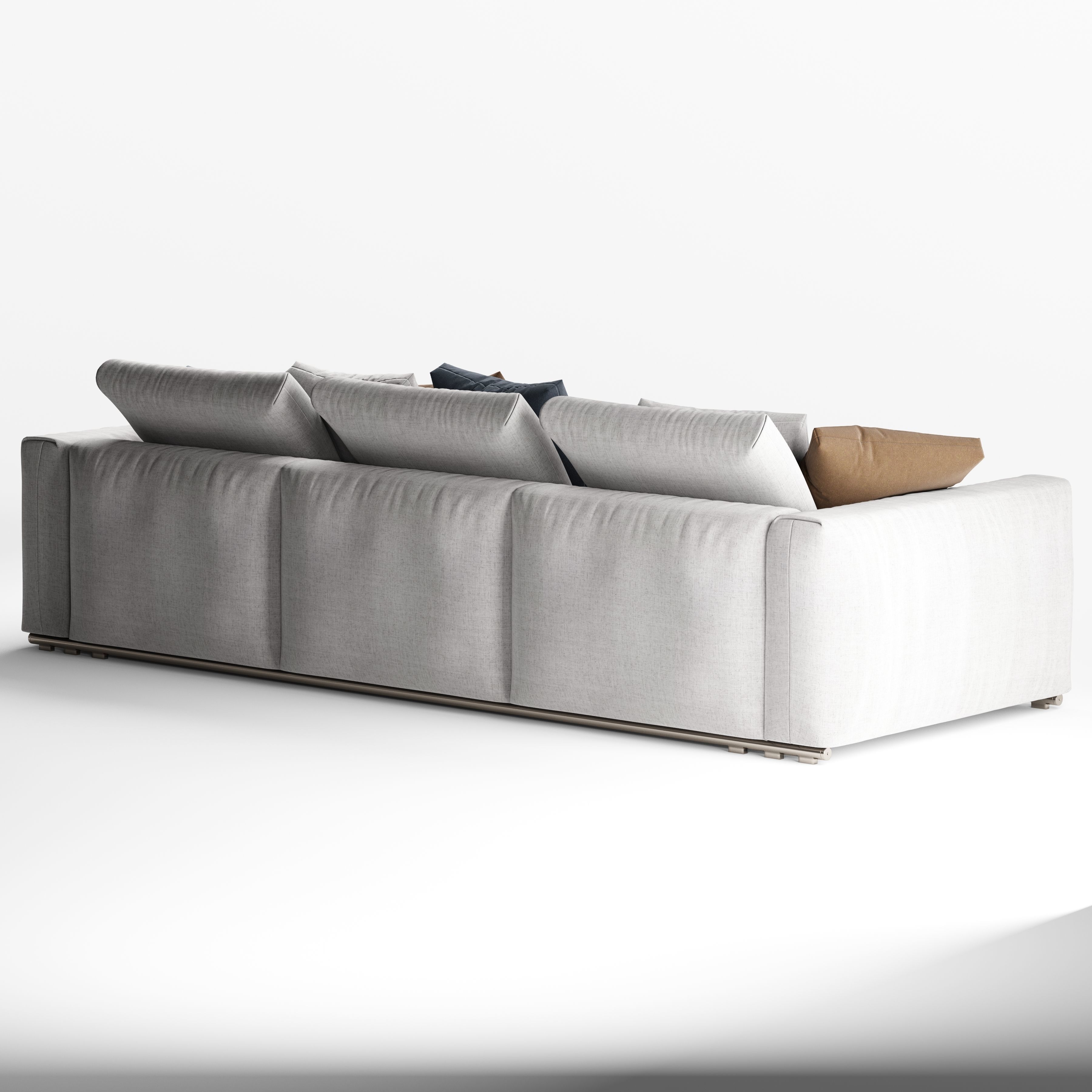 Flexform Asolo 3 seater sofa 3D model | CGTrader