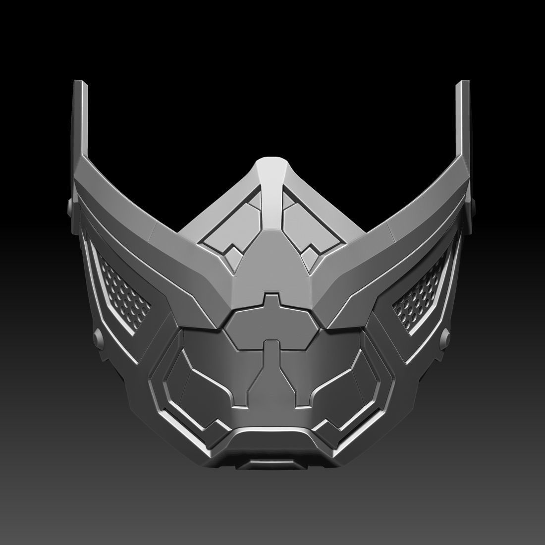 Sub Zero mask for cosplay Mortal Kombat 11 MK 3D print model 3D model ...