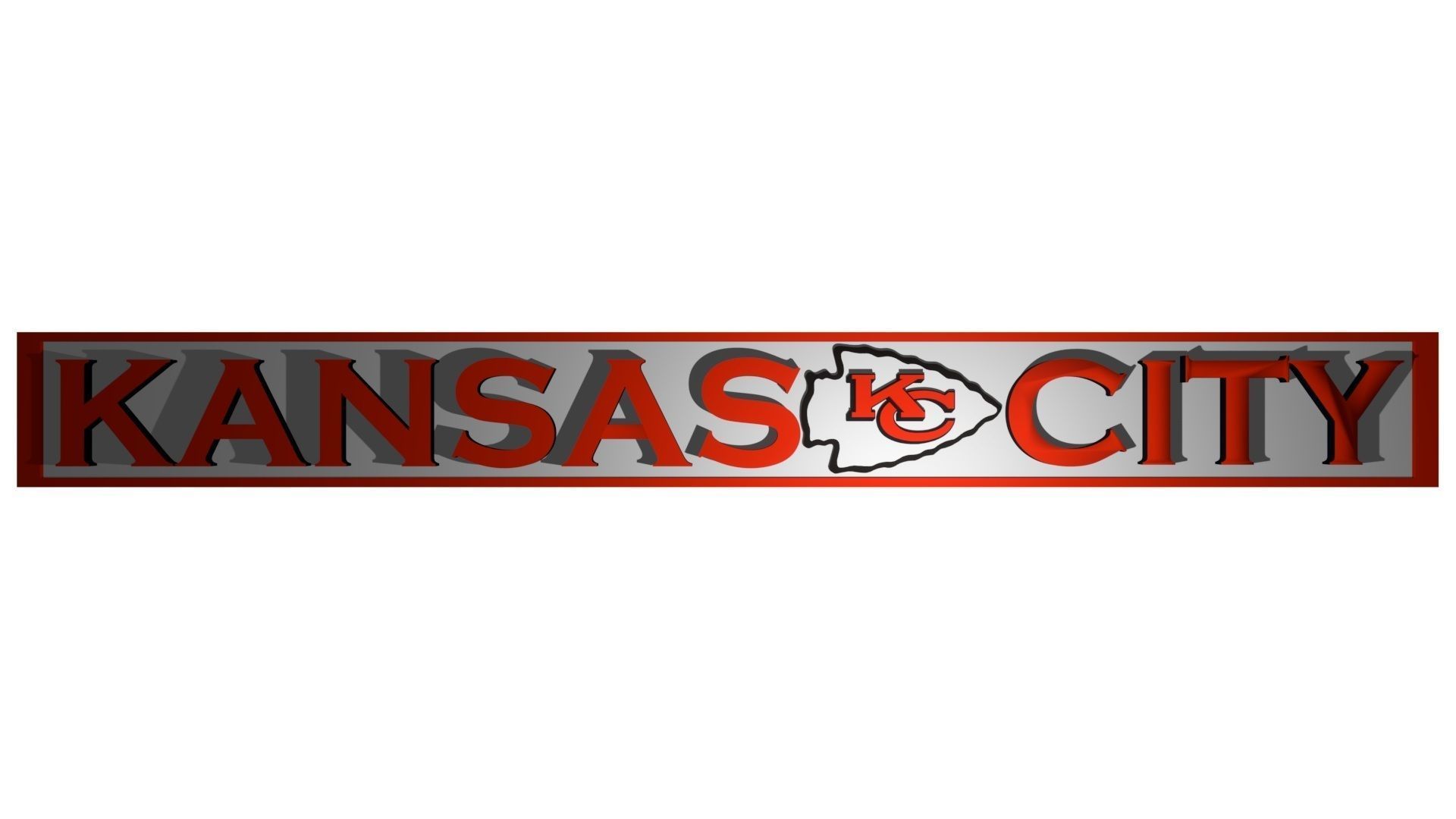 Kansas City Chiefs 3D model | CGTrader