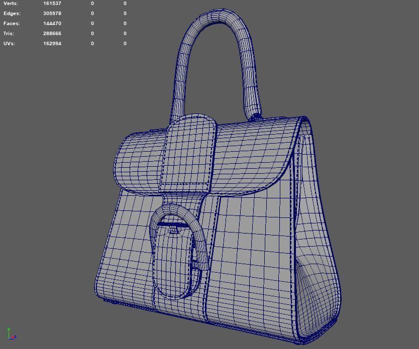 purse v2 3D model | CGTrader