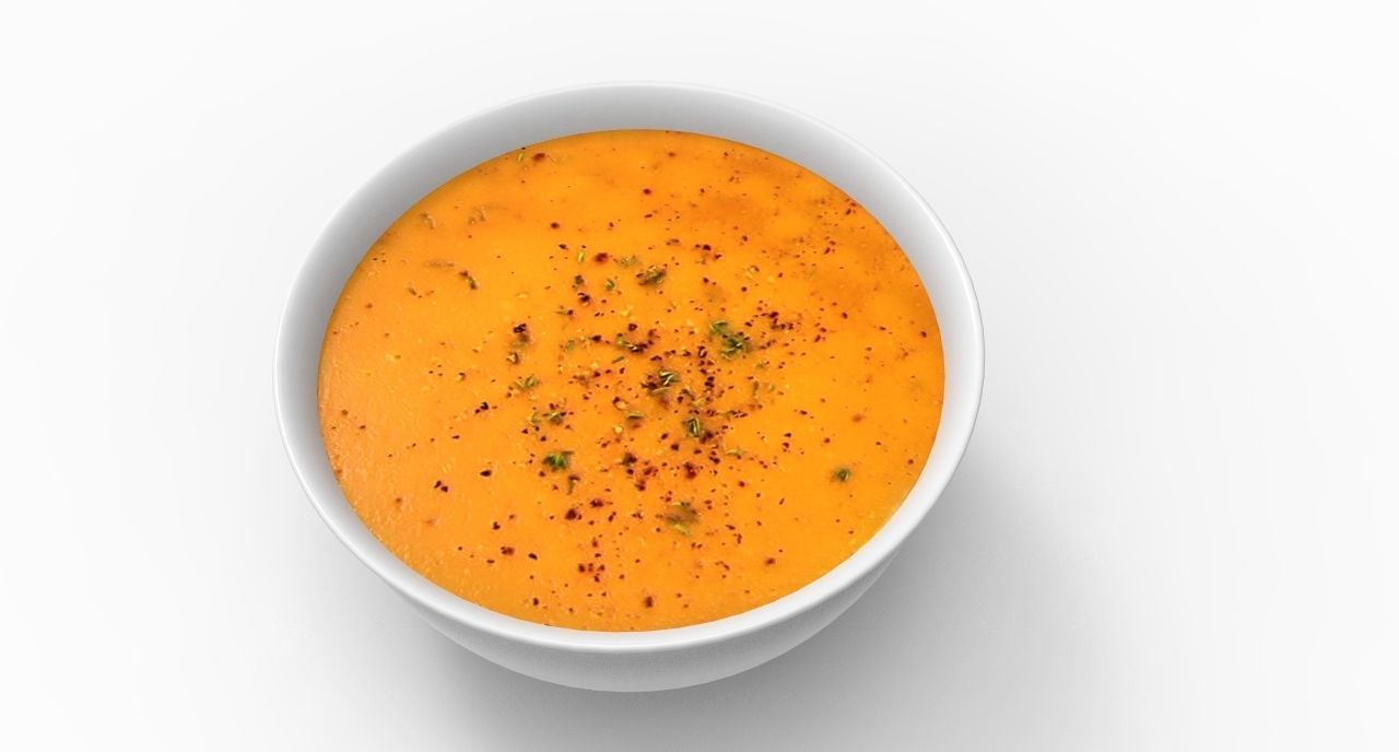 3D model soup 5 types v2 VR / AR / low-poly | CGTrader