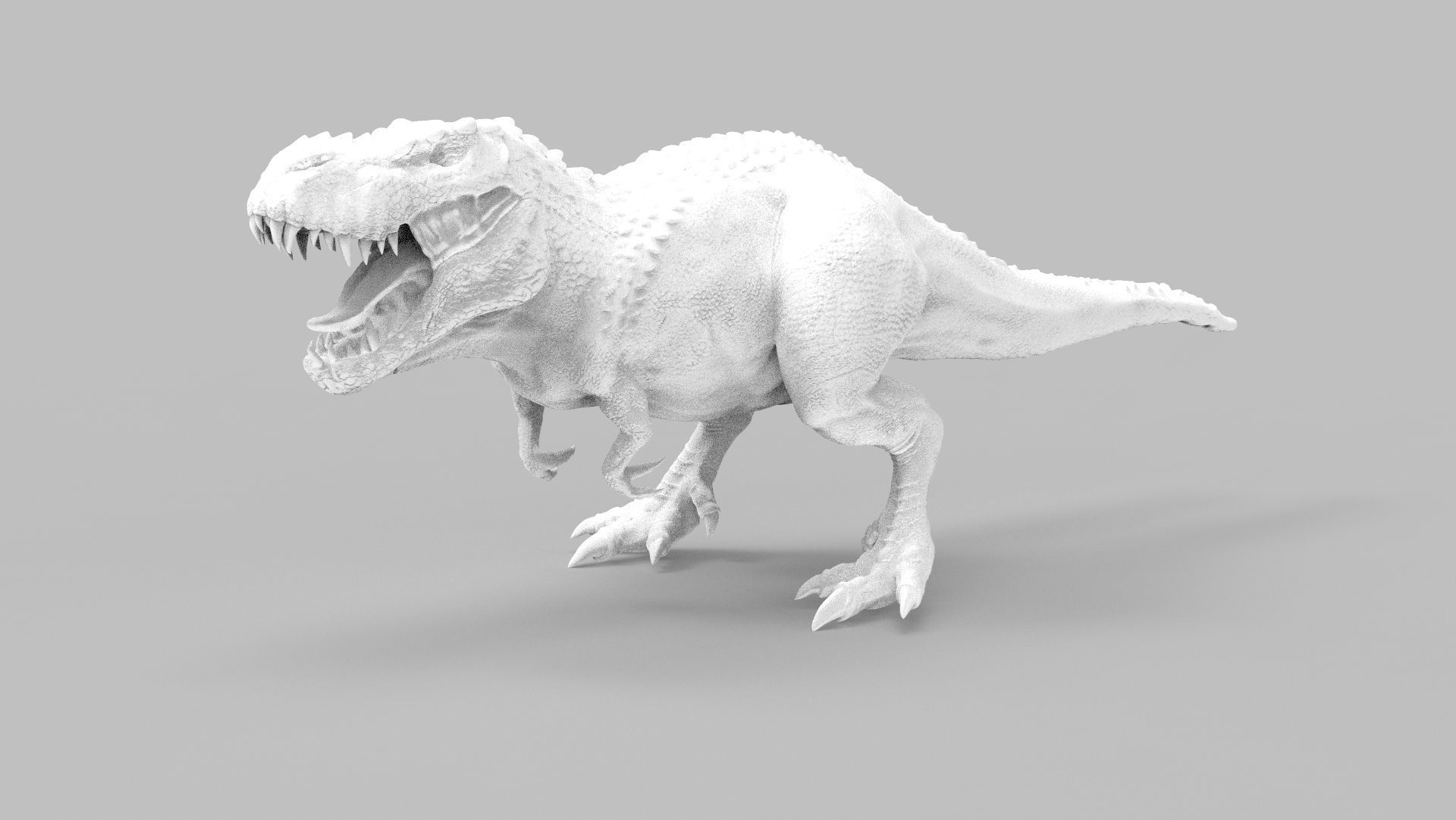 3D model Game Ready Low Poly Dinosaur T-rex VR / AR / low-poly | CGTrader