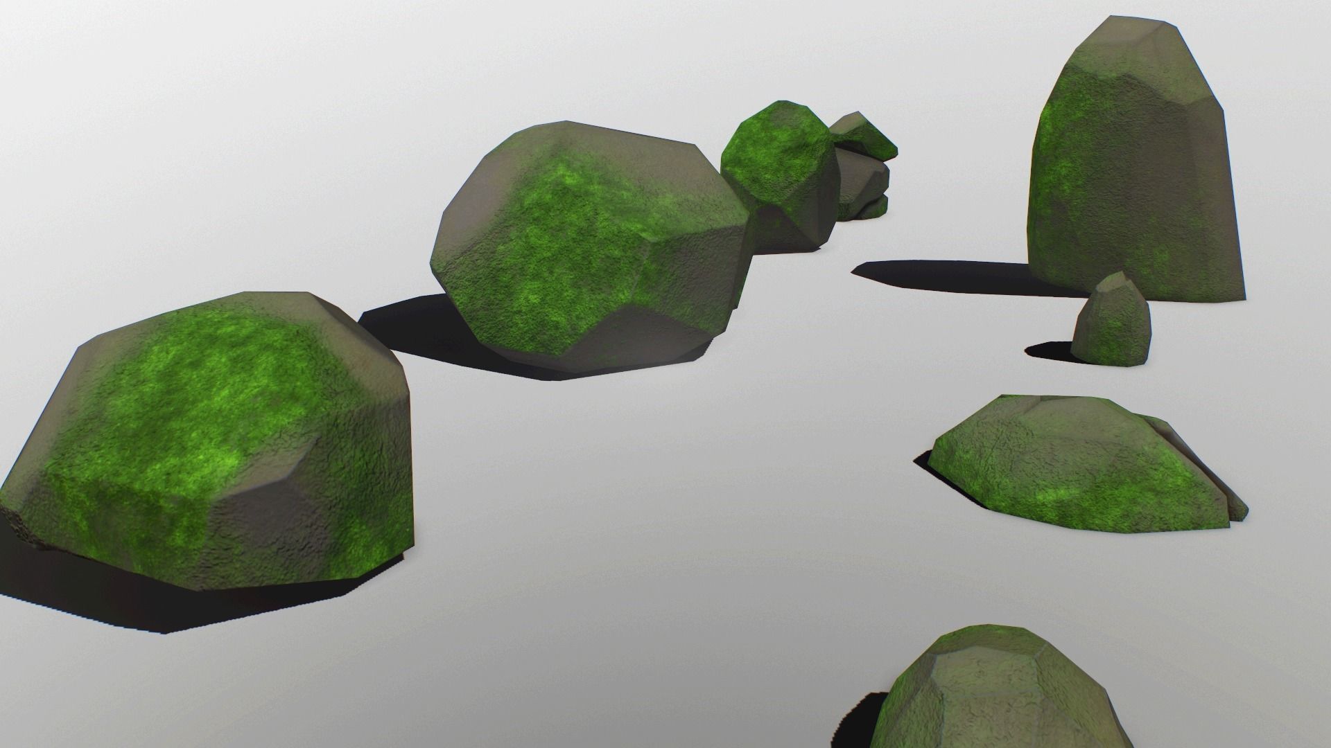3D model Stylized Rocks Set vol 01 VR / AR / low-poly | CGTrader