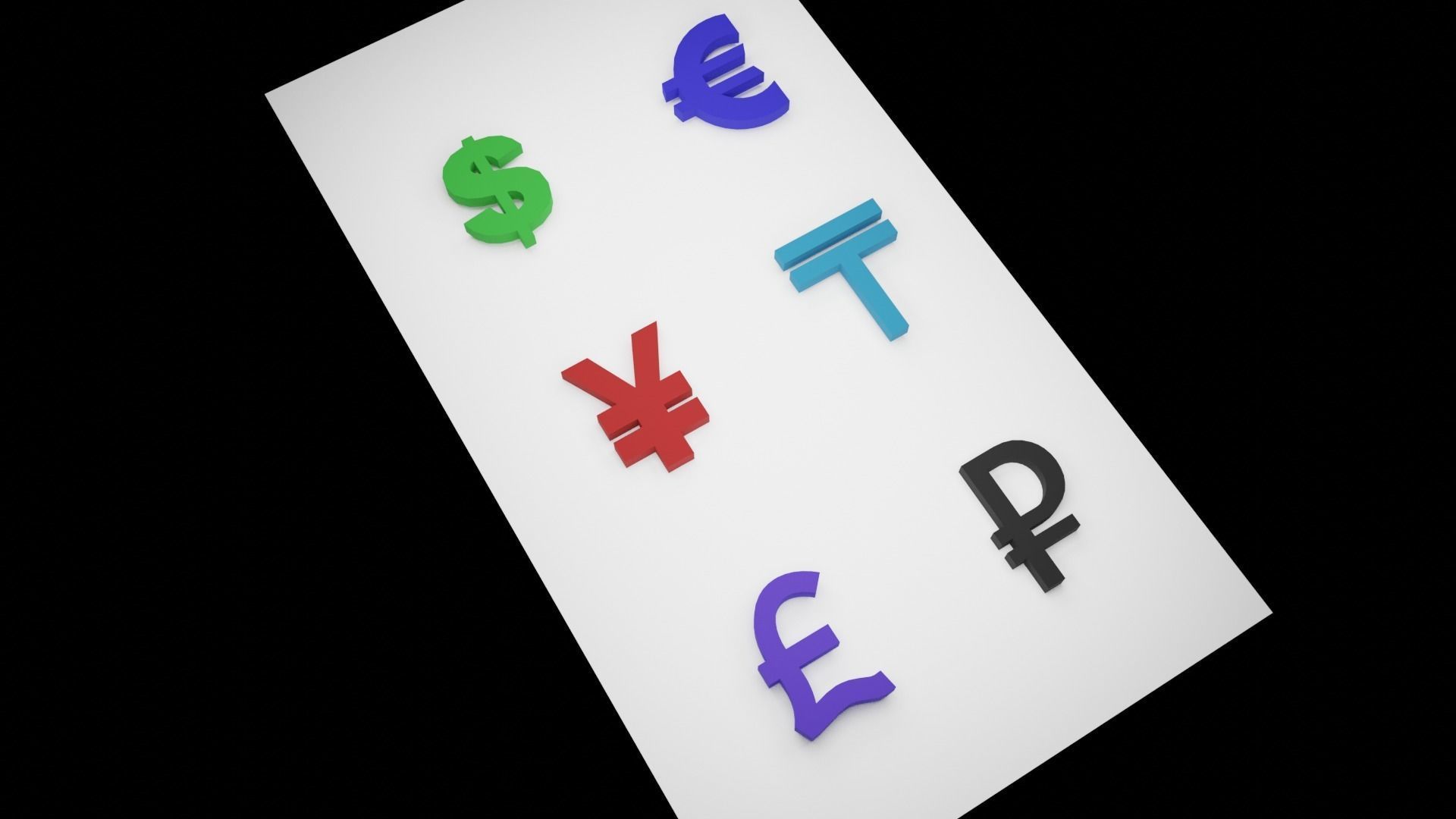 Currency free VR / AR / low-poly 3D model | CGTrader