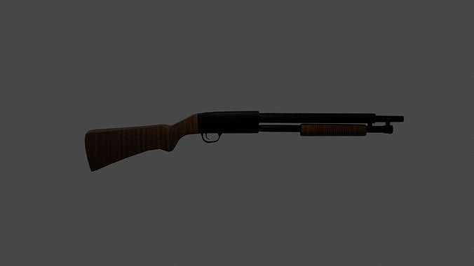Shotgun 3d model free 3D model | CGTrader