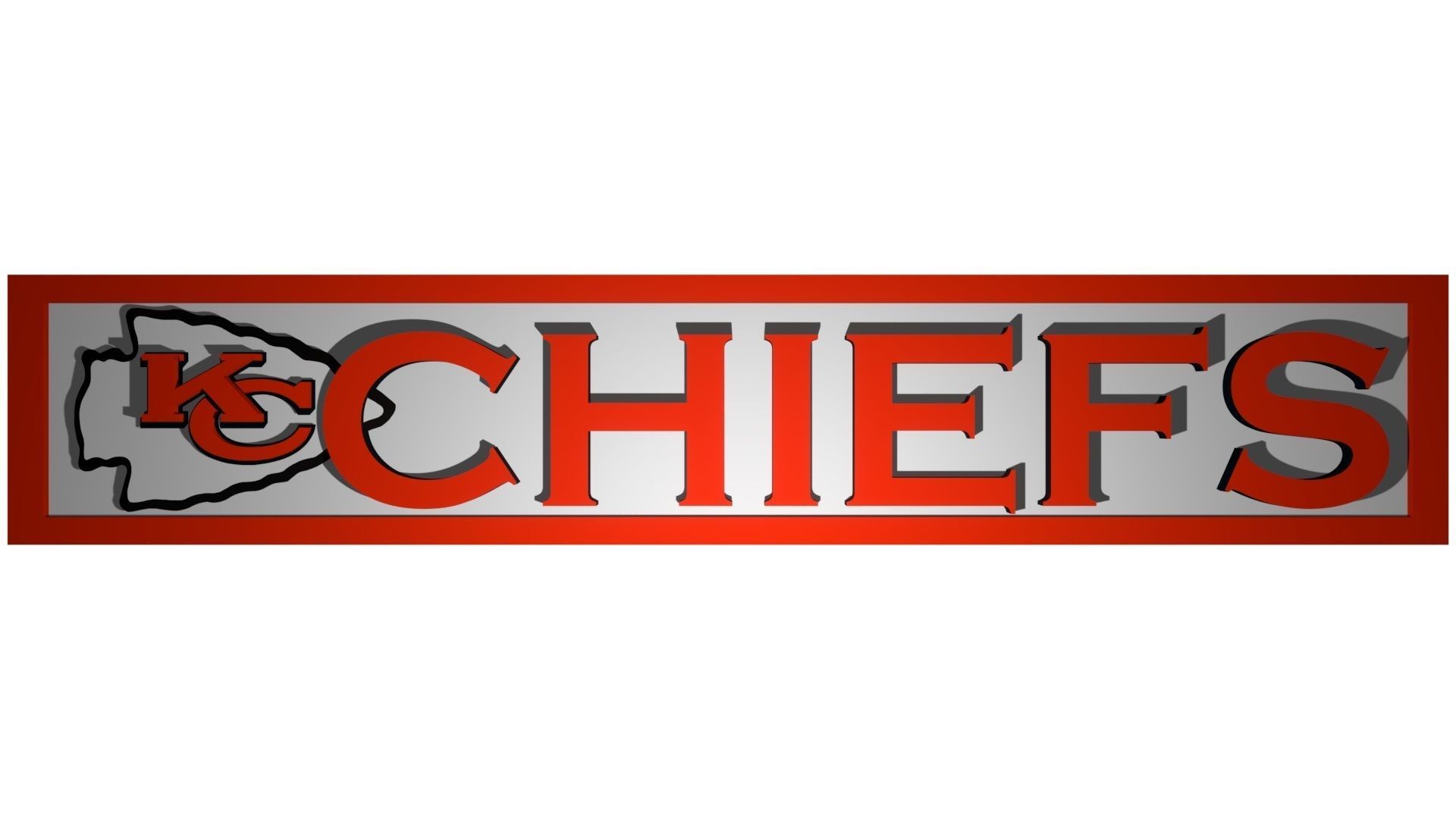 Kansas City Chiefs 3D image | CGTrader