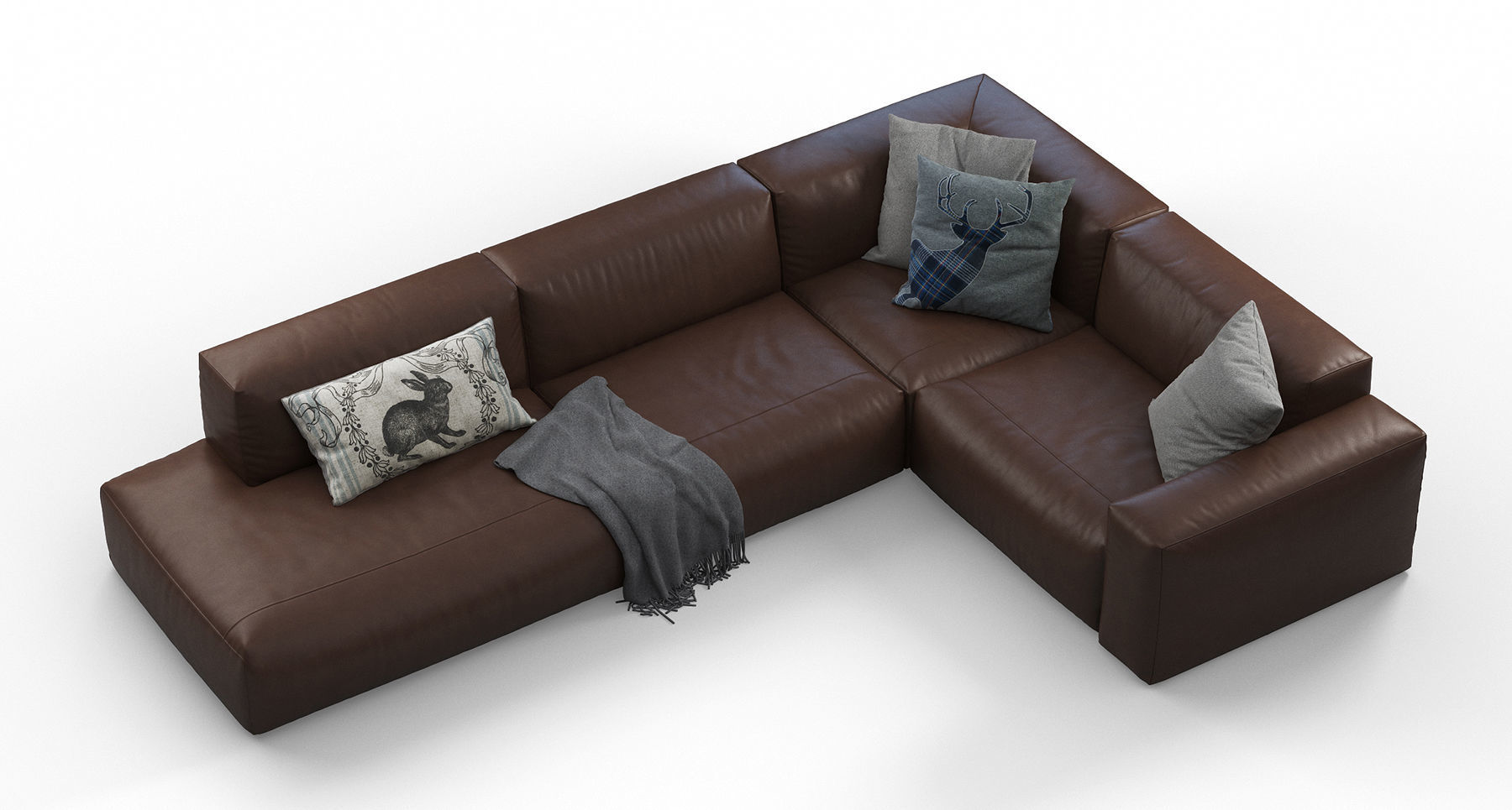 Cloud Corner Sofa by Prostoria 3D model | CGTrader