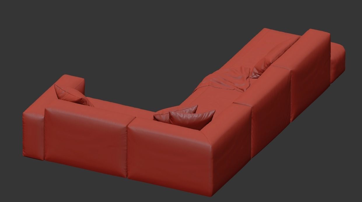Cloud Corner Sofa by Prostoria 3D model | CGTrader