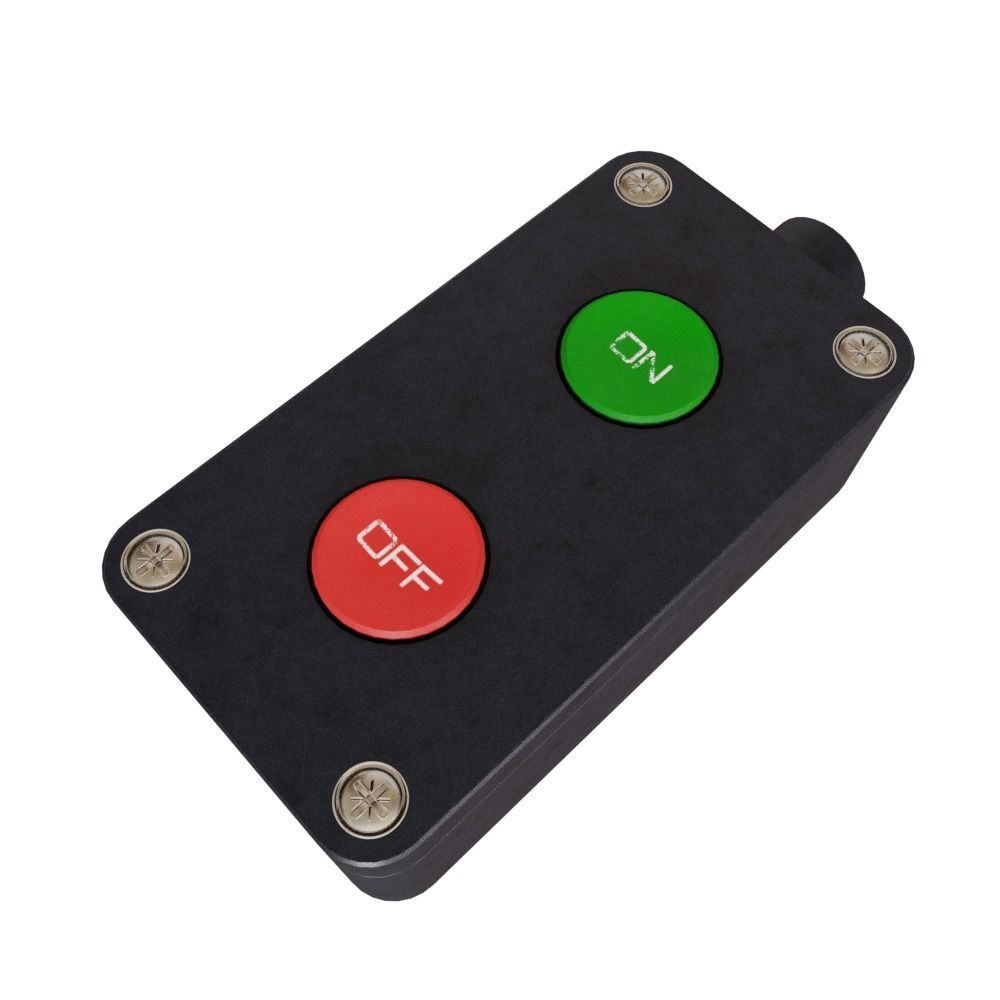 Post button PKE 3D model | CGTrader