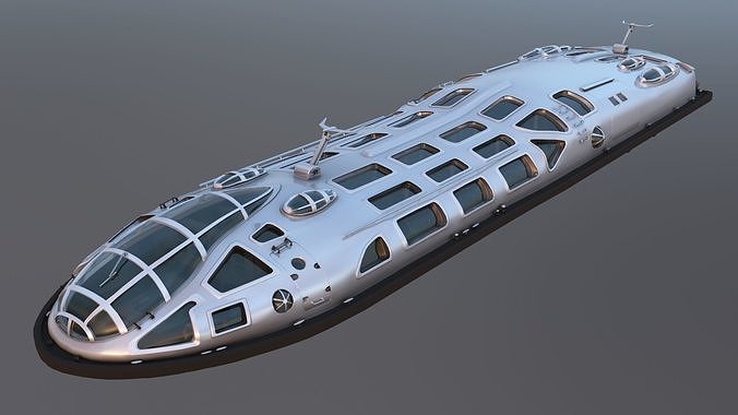 Tokyo Water Bus 3D model | CGTrader