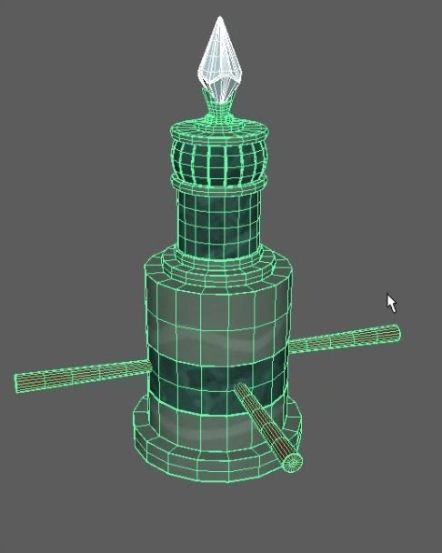 Crystal Statue 3D model rigged | CGTrader